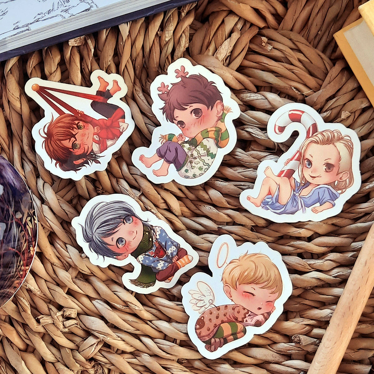 Kiss Cut Stickers – annedrawsstuff